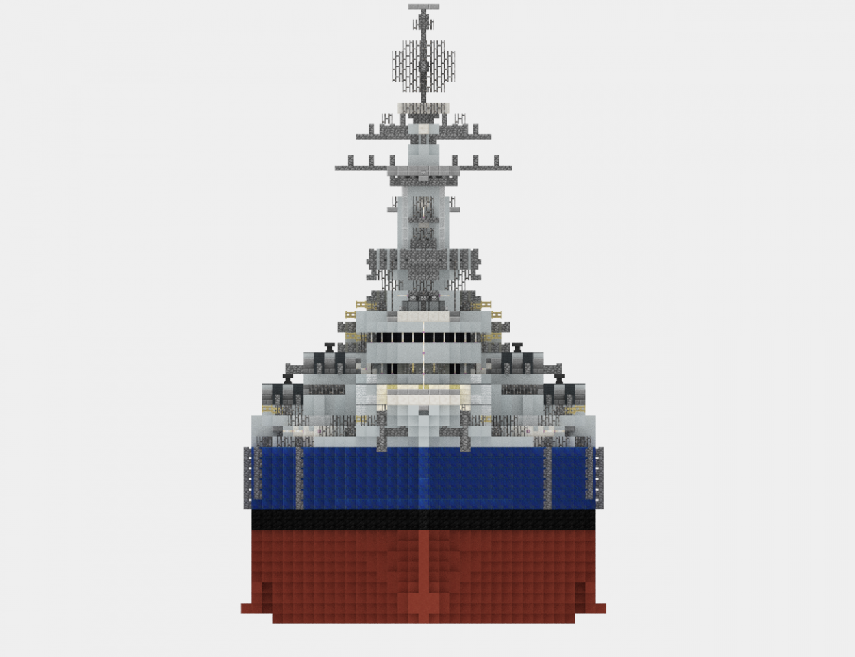 USS Missouri (BB-63) Minecraft Map