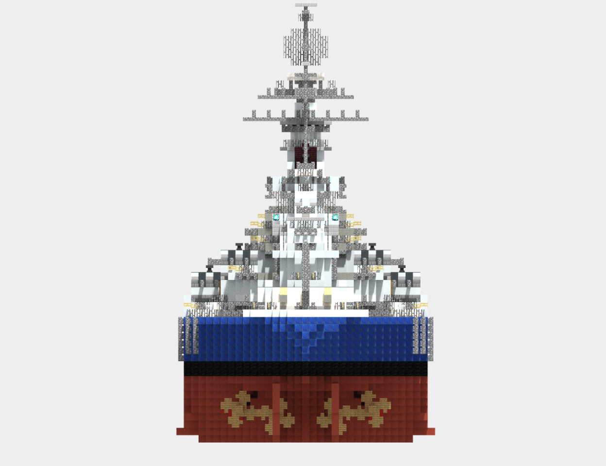 USS Missouri (BB-63) Minecraft Map