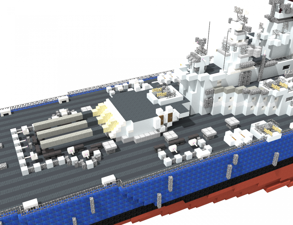 USS Missouri (BB-63) Minecraft Map