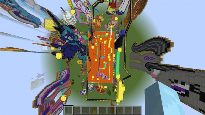 Ponies And Parkour Minecraft Map