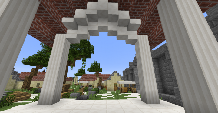 Greek Town Minecraft Map