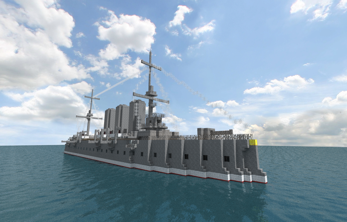 Авро́ра/cruiser Aurora/阿芙乐尔号巡洋舰 Minecraft Map