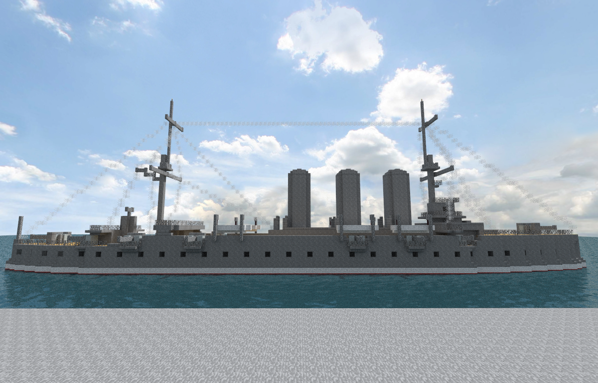Авро́ра/cruiser Aurora/阿芙乐尔号巡洋舰 Minecraft Map