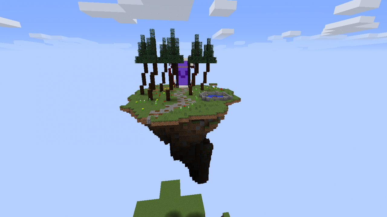 fly island Minecraft Map
