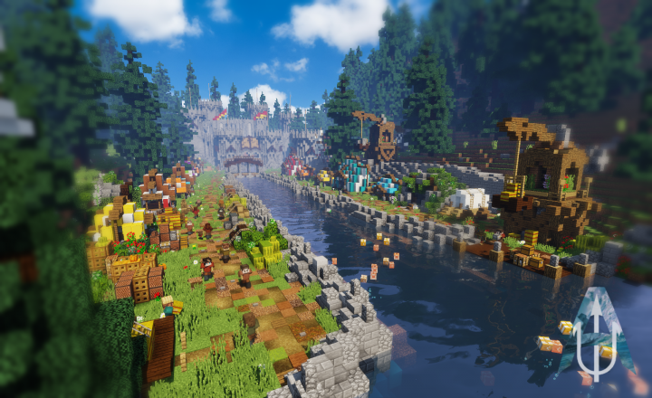 Medieval Marketplace Minecraft Map