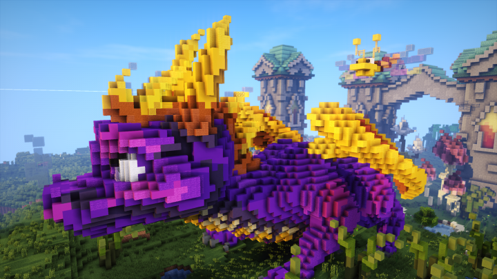 Spyro the Dragon Minecraft Map