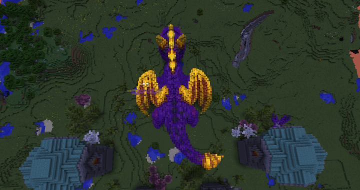 Spyro the Dragon Minecraft Map