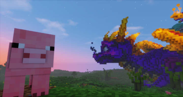 Spyro the Dragon Minecraft Map