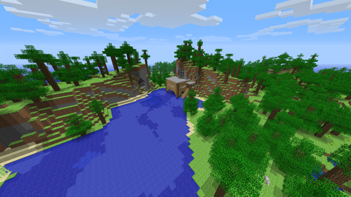 Old Times [Minecraft Version 1.3.2] Minecraft Map