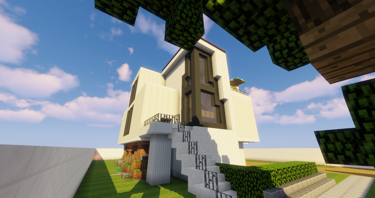 Fortnite House in Minecraft | Snobby Shores Area Minecraft Map