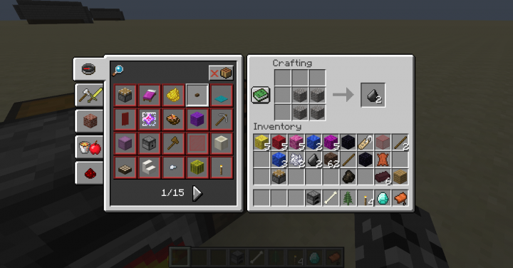 Better crafting datapack Minecraft Data Pack