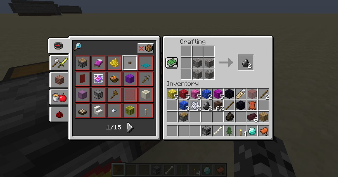 Better crafting datapack Minecraft Data Pack