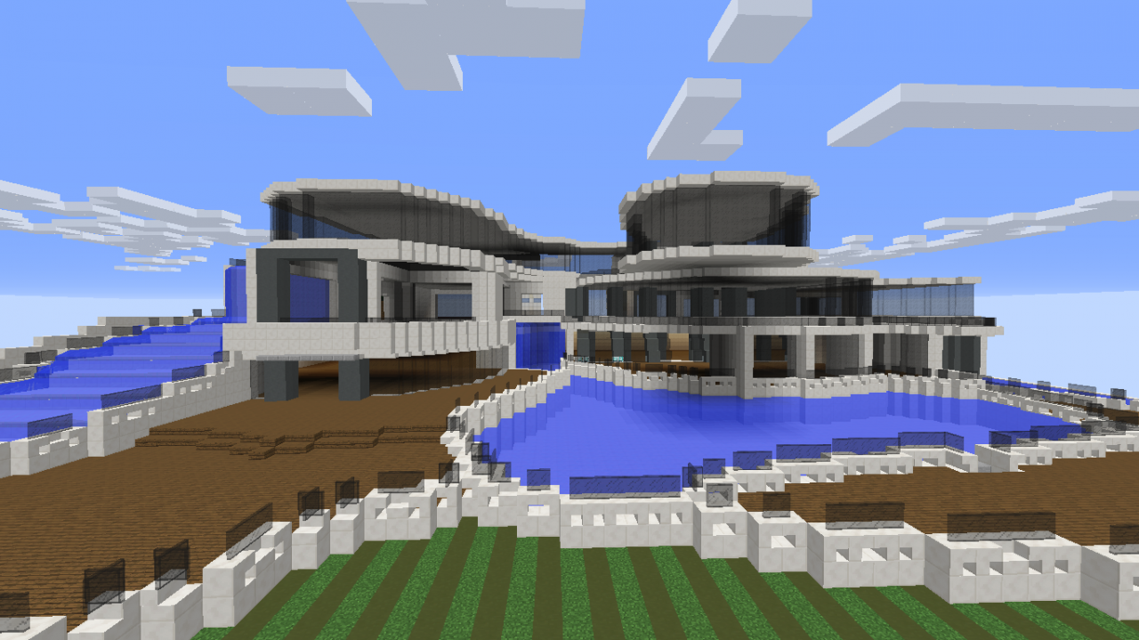 mansion Minecraft Map