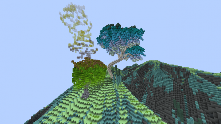Alien Terrain Minecraft Map