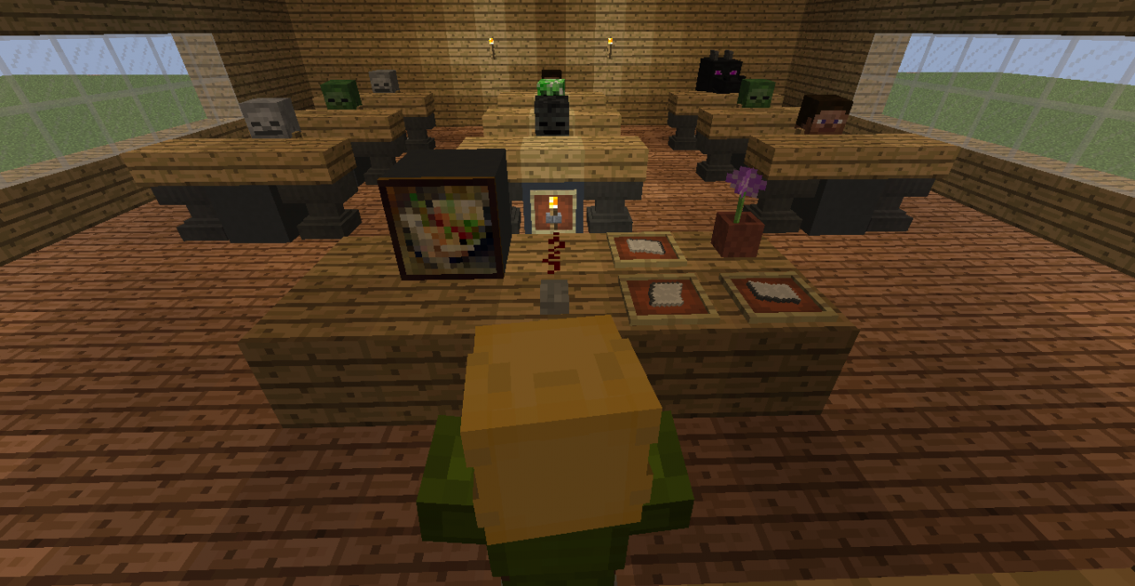 Alphys's Classroom Minecraft Map