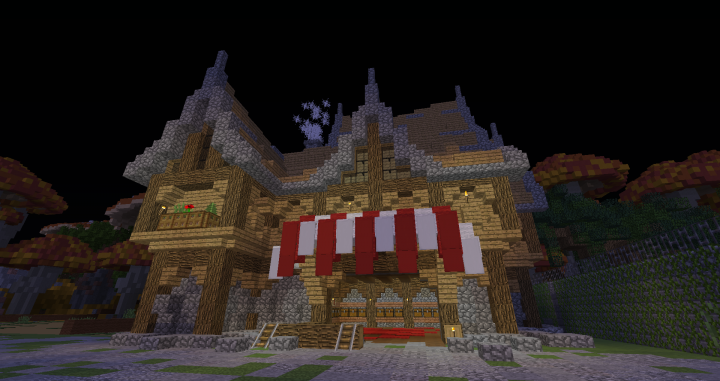 {COMMISSION} Medieval Store Minecraft Map