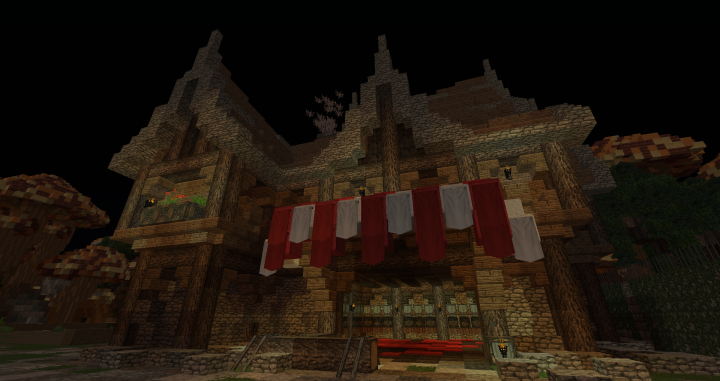 {COMMISSION} Medieval Store Minecraft Map