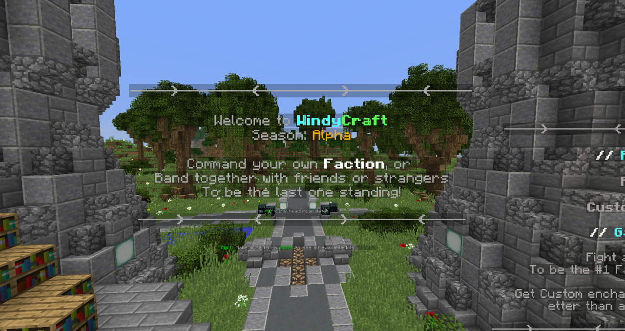 WindyCraft Factions NEED STAFF Minecraft Server