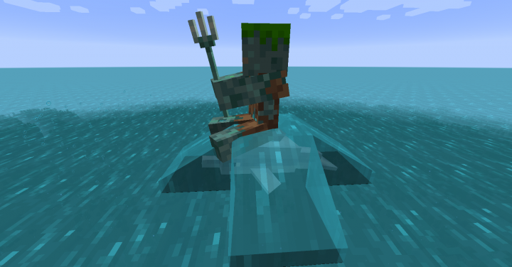 Better drowned datapack Minecraft Data Pack