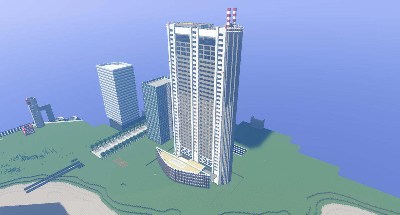 Tokyo dome Hotel Minecraft Map