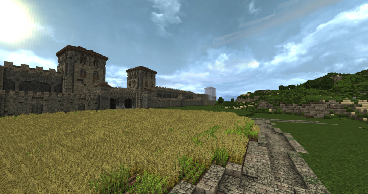 Acerrae Vatriae ~ Constantinople styled capital (ALTHALOS) Minecraft Map