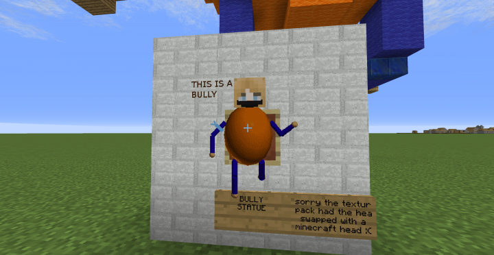 Baldi Basics Statues Minecraft Map