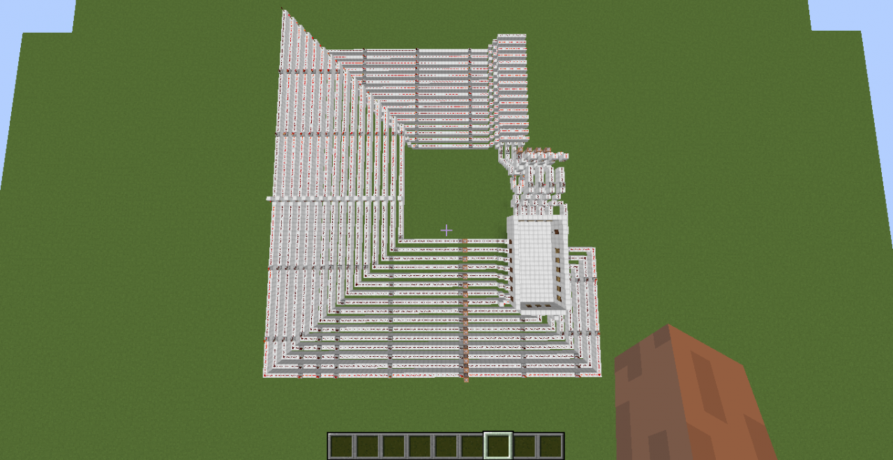 4 bit Computer by szklon Minecraft Map