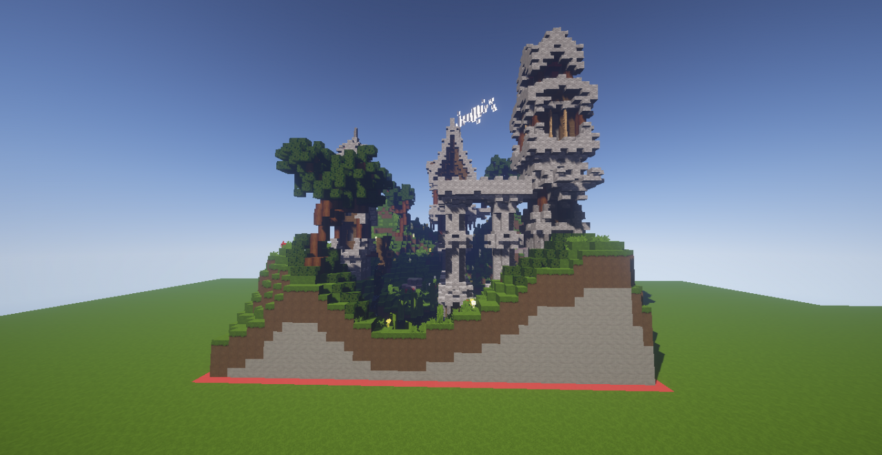 Minecraft 50x50 Build Challenge | Day 1 Minecraft Map