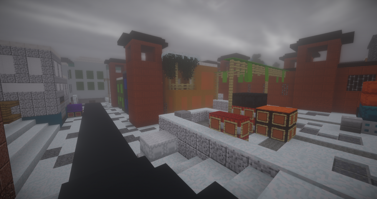 Dust II marry christmas (OLD version) Minecraft Map