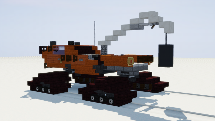 Modern Snow Vehicle Minecraft Map