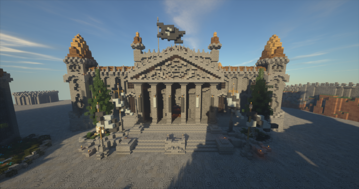 Medieval Version Reichstag (Own version) Minecraft Map