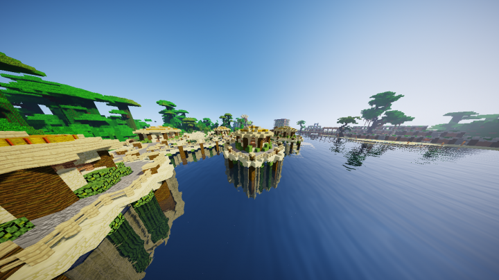 Resort - Winning of the August "Best build" (pixelmon harmony) Minecraft Map