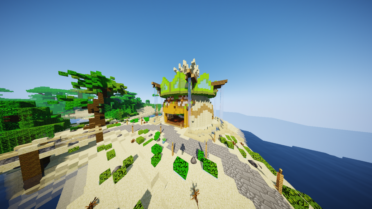 Resort - Winning of the August "Best build" (pixelmon harmony ...