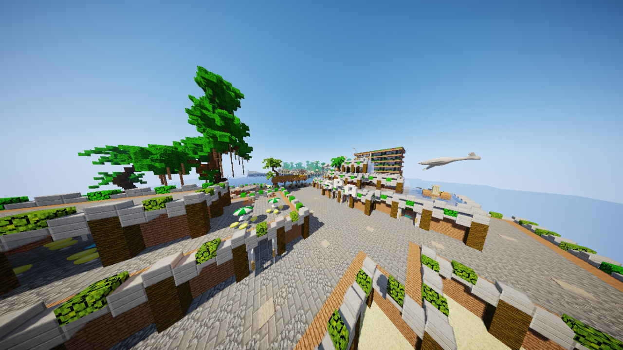Resort - Winning of the August "Best build" (pixelmon harmony) Minecraft Map