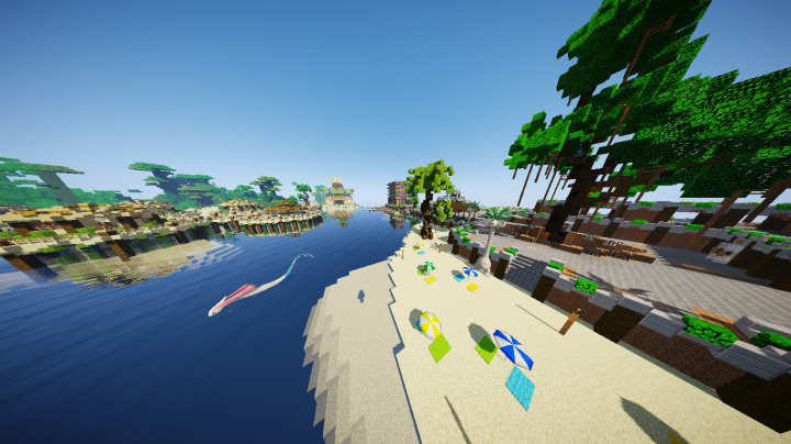Resort - Winning of the August "Best build" (pixelmon harmony ...