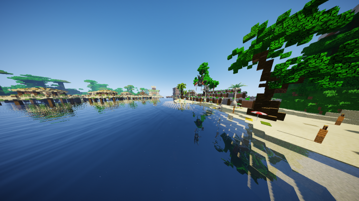 Resort - Winning of the August "Best build" (pixelmon harmony) Minecraft Map
