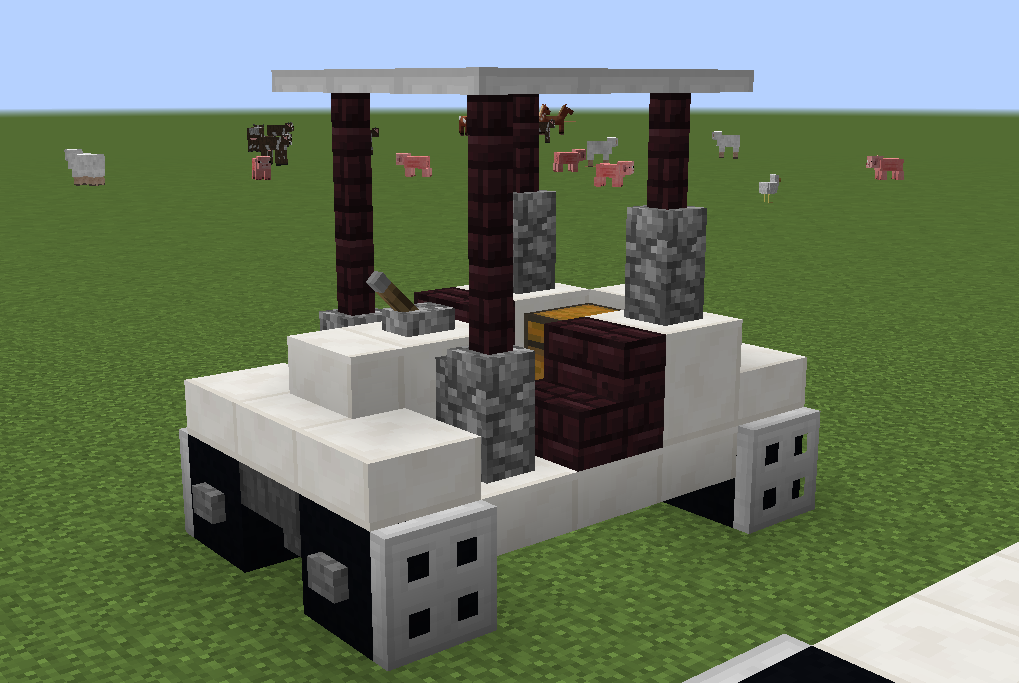 Golf Cart for Con Corp. Country Club Minecraft Map