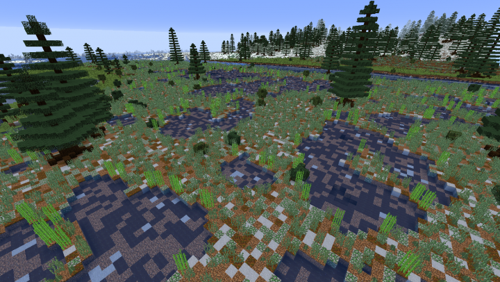 North Shore Tree and Ice pack Minecraft Map