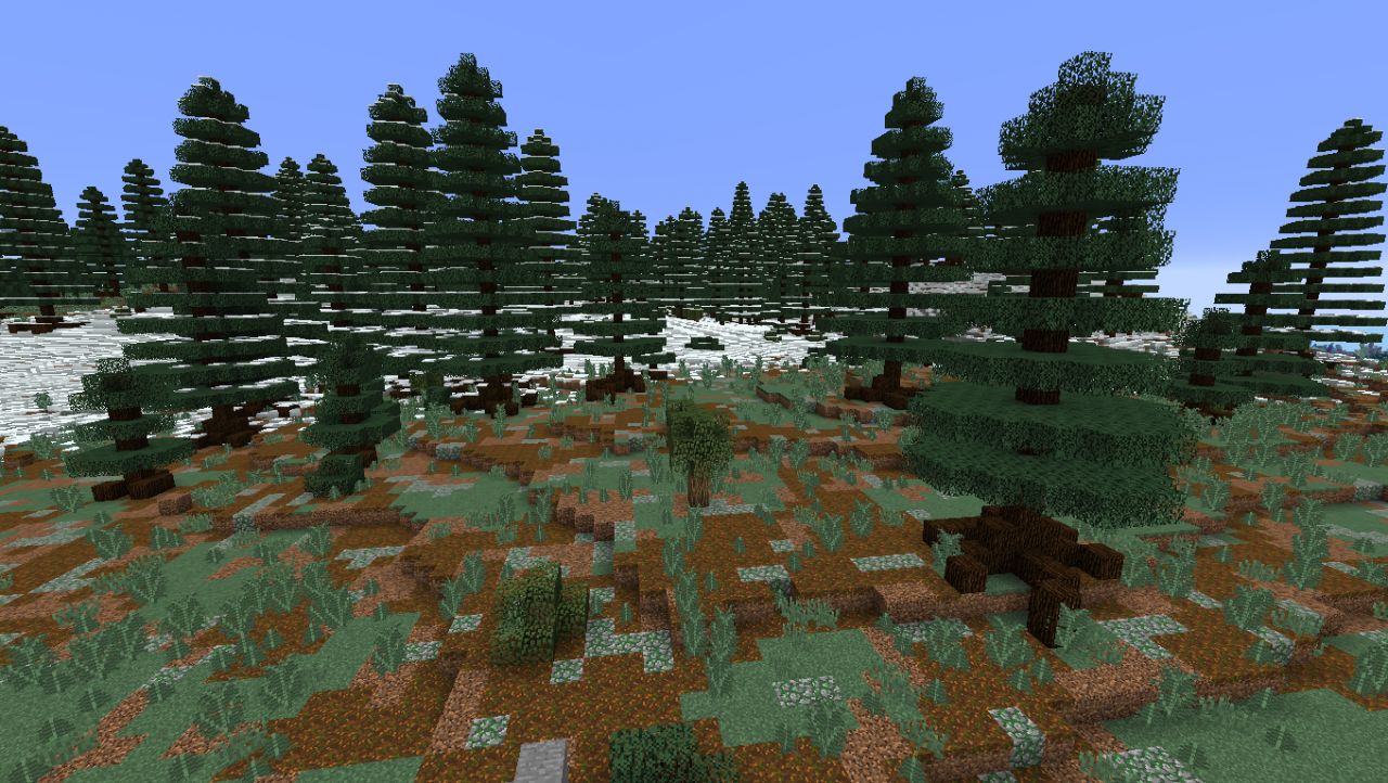 North Shore Tree and Ice pack Minecraft Map