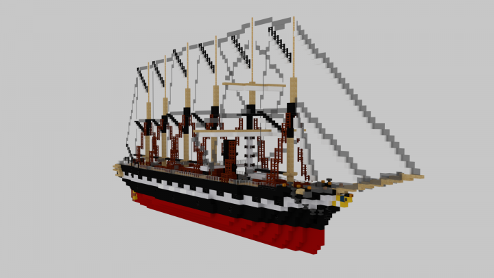 SS Great Britain - 1 to 1 Minecraft Map