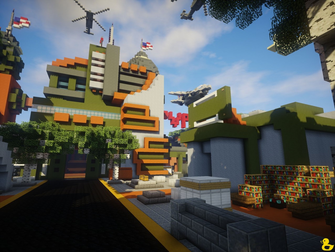 OldBase Spawn Minecraft Map