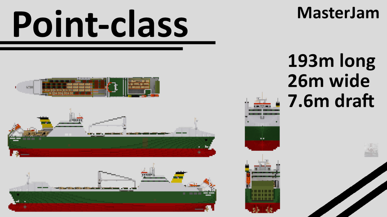 Point-Class Sealift Ship Minecraft Map
