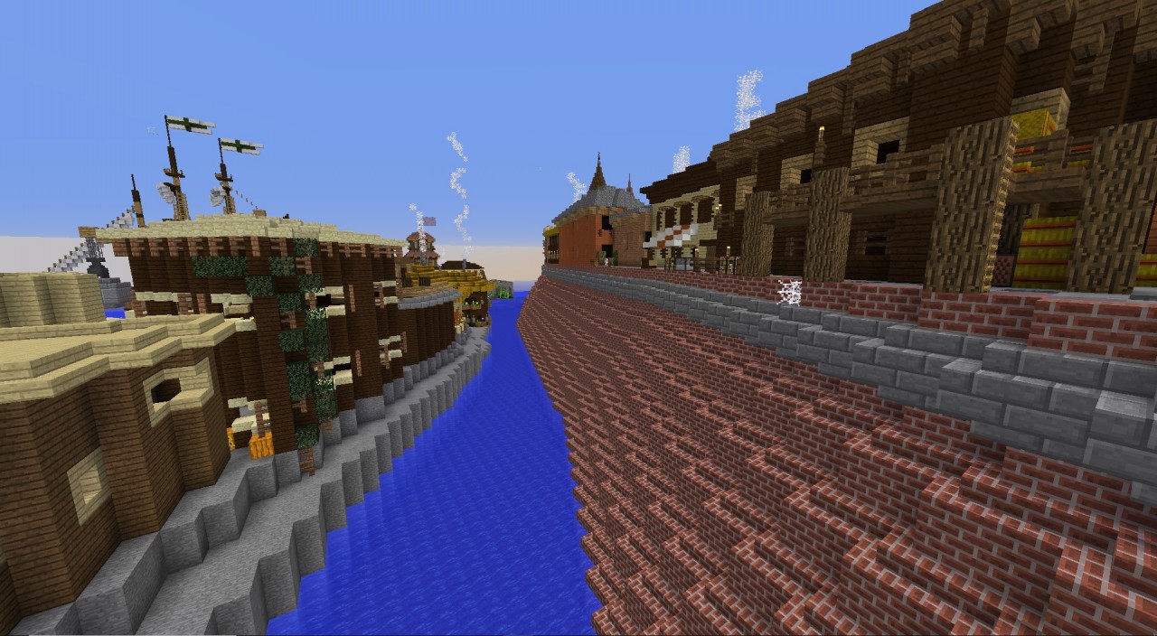 Gigantic Austrian Medieval City - Graz Minecraft Map