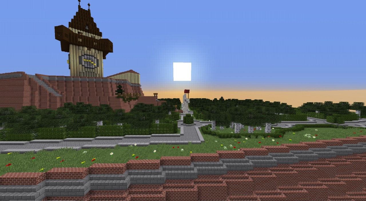 Gigantic Austrian Medieval City - Graz Minecraft Map