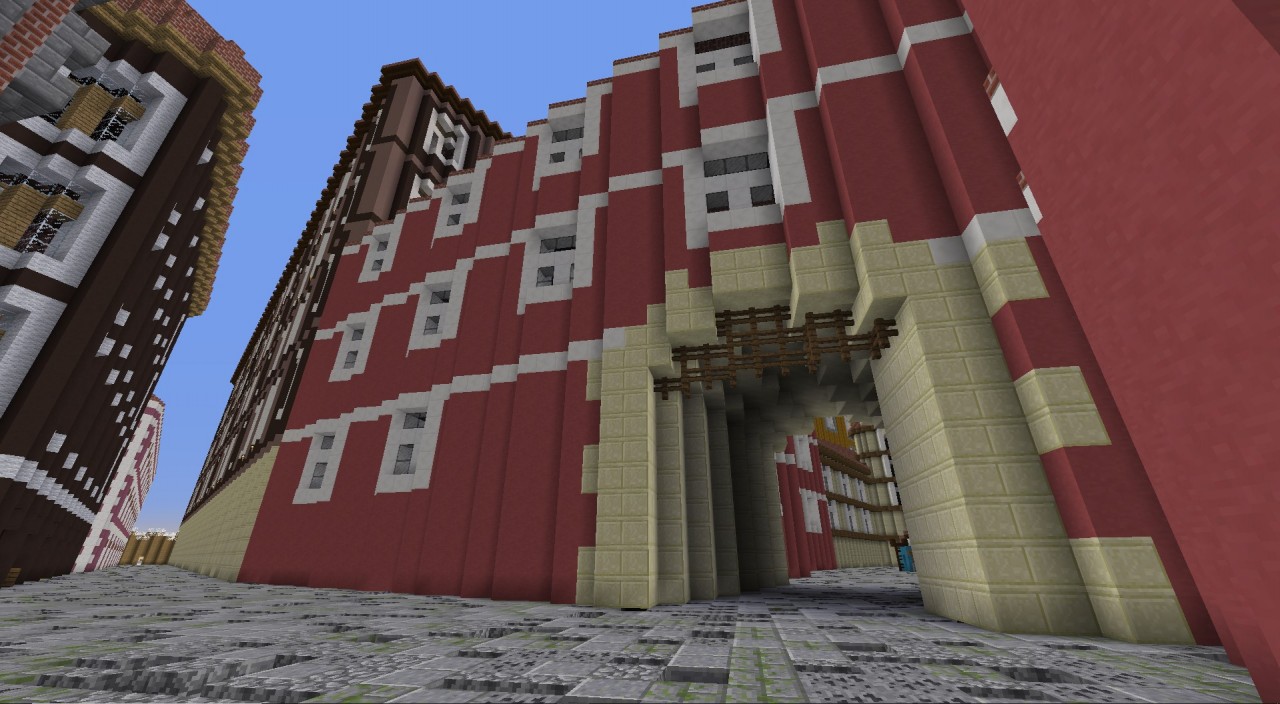 Gigantic Austrian Medieval City - Graz Minecraft Map