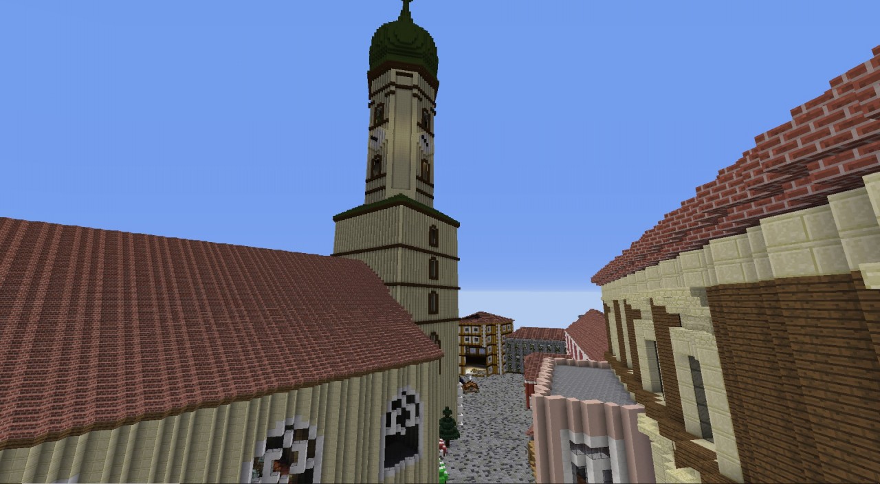 Gigantic Austrian Medieval City - Graz Minecraft Map