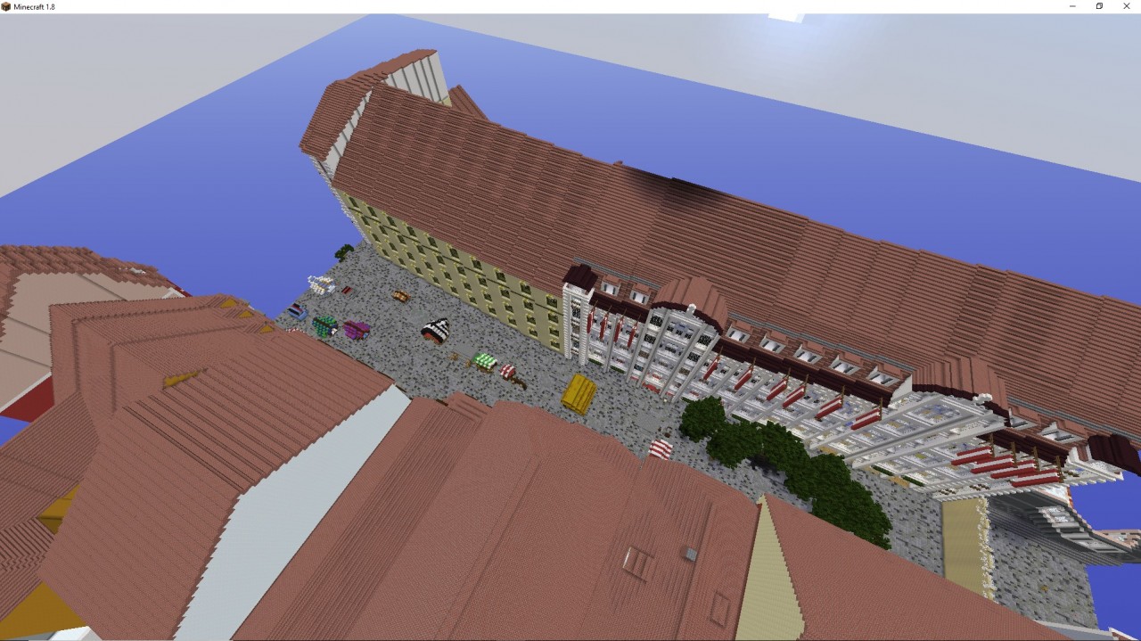 Gigantic Austrian Medieval City - Graz Minecraft Map