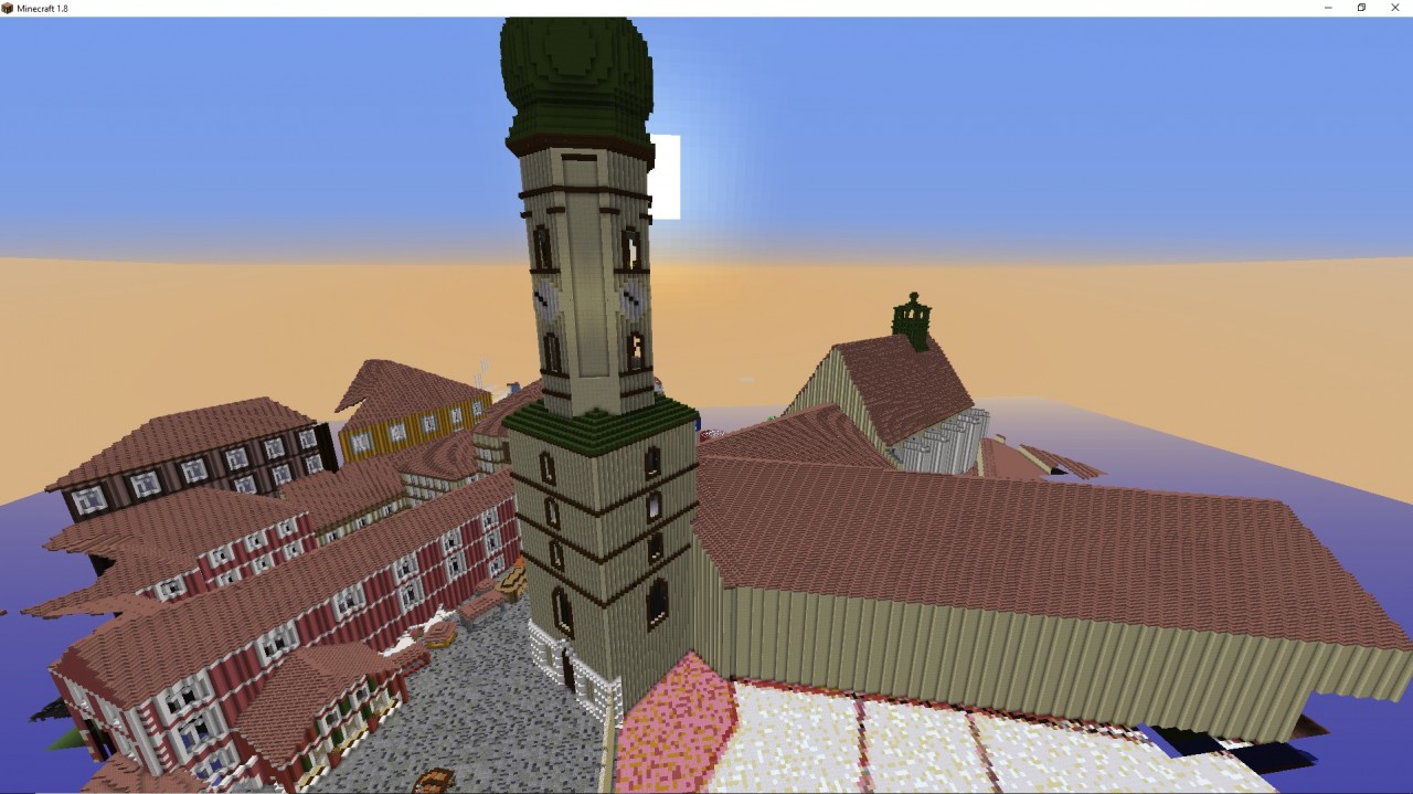 Gigantic Austrian Medieval City - Graz Minecraft Map