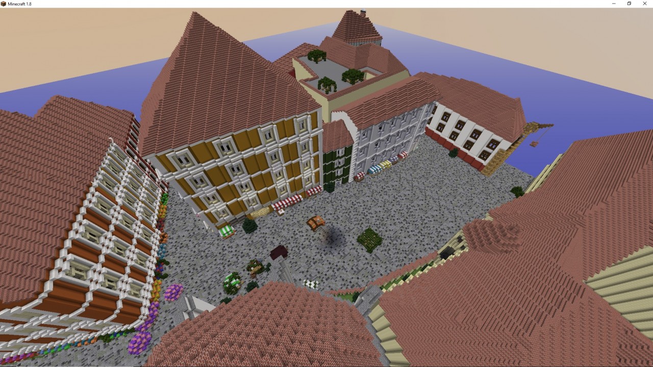 Gigantic Austrian Medieval City - Graz Minecraft Map