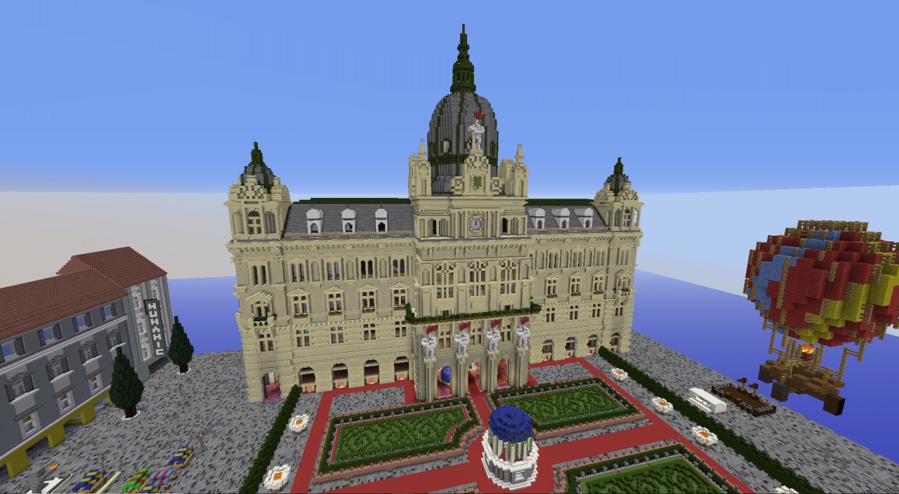 Gigantic Austrian Medieval City - Graz Minecraft Map